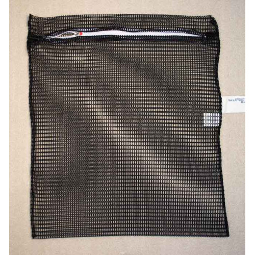 Zipped Net Bag Black